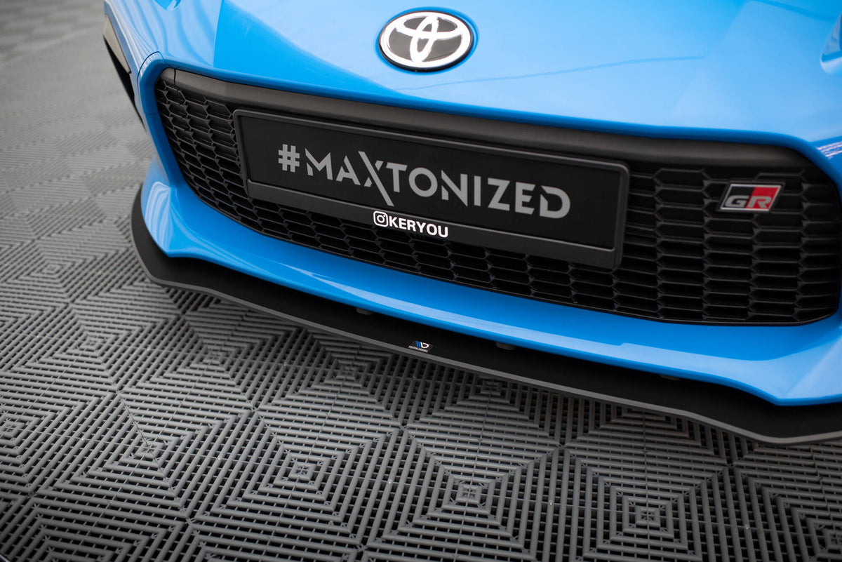 Maxton Design - Street Pro Front Splitter V.1 Toyota GR86 MK1 | Royal ...