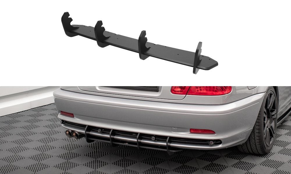 Maxton Design - Street Pro Rear Diffuser BMW Series 3 Coupe E46 | Royal ...