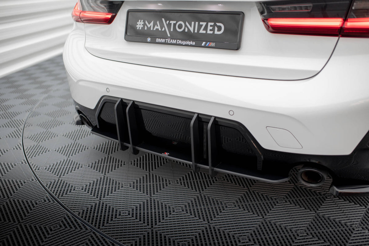 Maxton Design - Street Pro Rear Diffuser BMW Series 3 M-Pack G20 / G21 ...