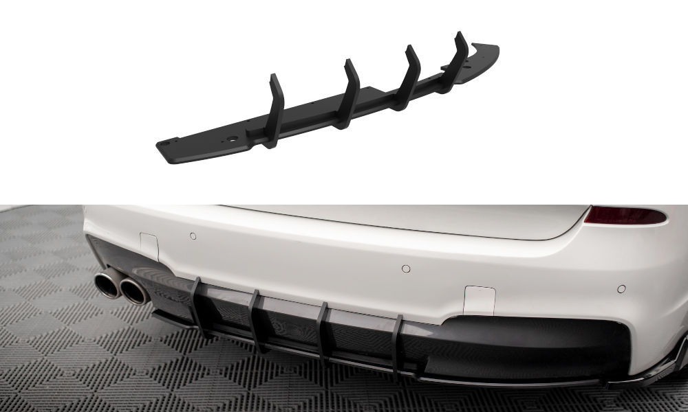 Maxton Design - Street Pro Rear Diffuser BMW X3 M-Pack F25 | Royal Body ...