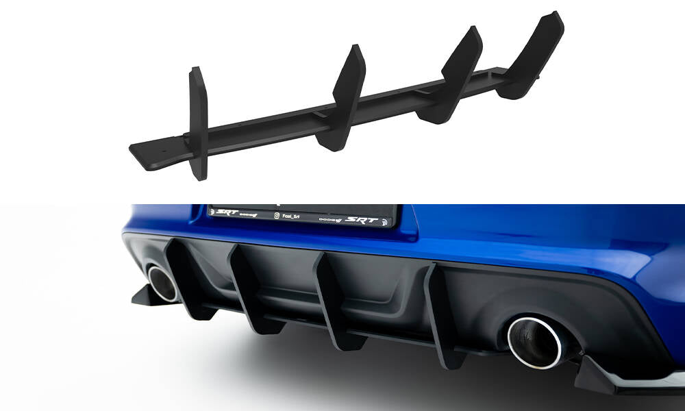 Maxton Design - Street Pro Rear Diffuser Dodge Charger RT Scat Pack ...