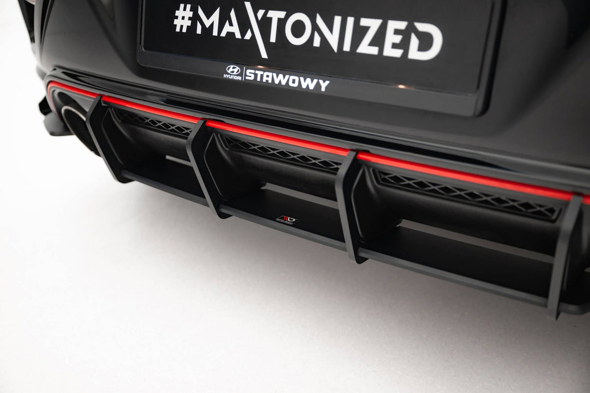 Maxton Design - Street Pro Rear Diffuser Hyundai Veloster N MK2 | Royal ...