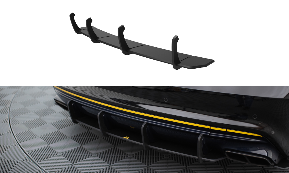 Maxton Design - Street Pro Rear Diffuser Mercedes Benz CLA45 AMG Aero ...