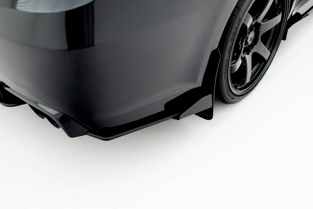 Maxton Design - Street Pro Rear Side Splitters + Flaps Subaru Impreza ...