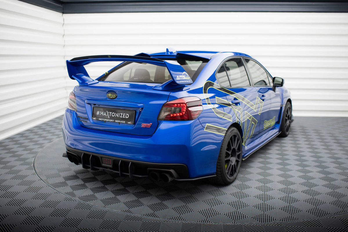Maxton Design - Street Pro Rear Side Splitters Subaru WRX-STI MK4 ...