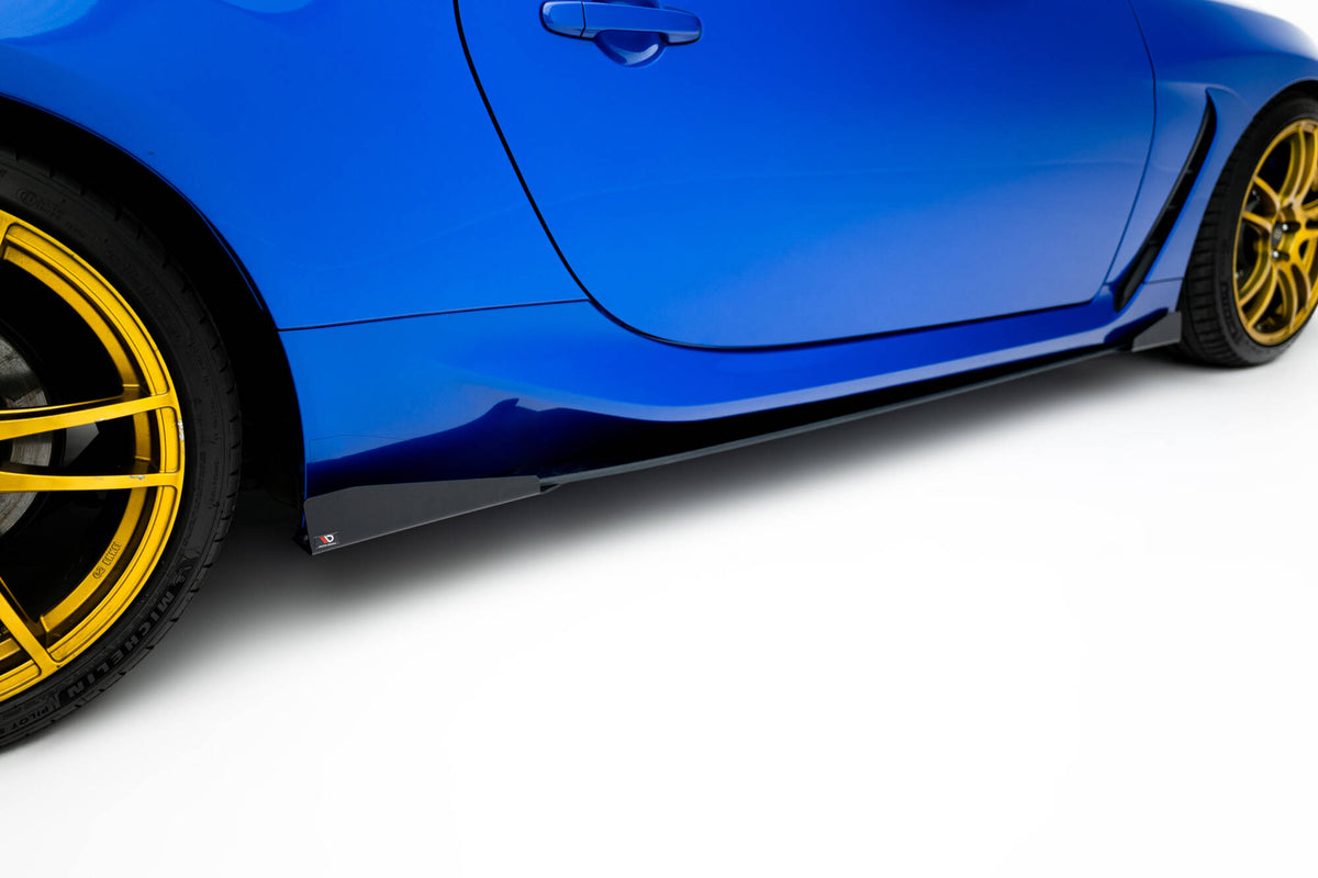Maxton Design - Street Pro Side Skirts Diffusers V.1 + Flaps Subaru BRZ ...