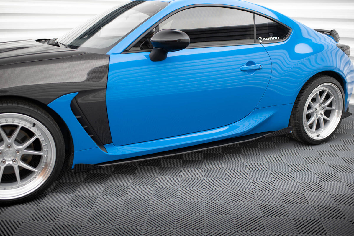 Maxton Design - Street Pro Side Skirts Diffusers V.1 + Flaps Toyota ...