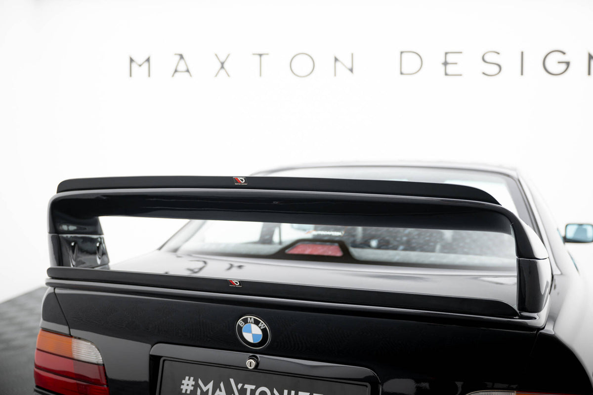 Maxton Design - Upper Spoiler Cap BMW Series 3 M-Pack / M3 E36 Coupe GT ...