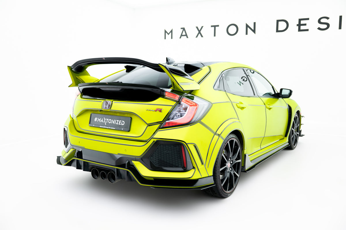 Maxton Design - Upper Spoiler Cap V.1 Honda Civic Type R MK10 / MK10 ...