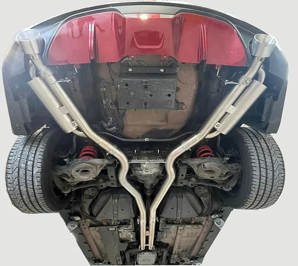 Grail - ECE Approved Valved Exhaust System Ford Mustang 2.3T Ecoboost ...