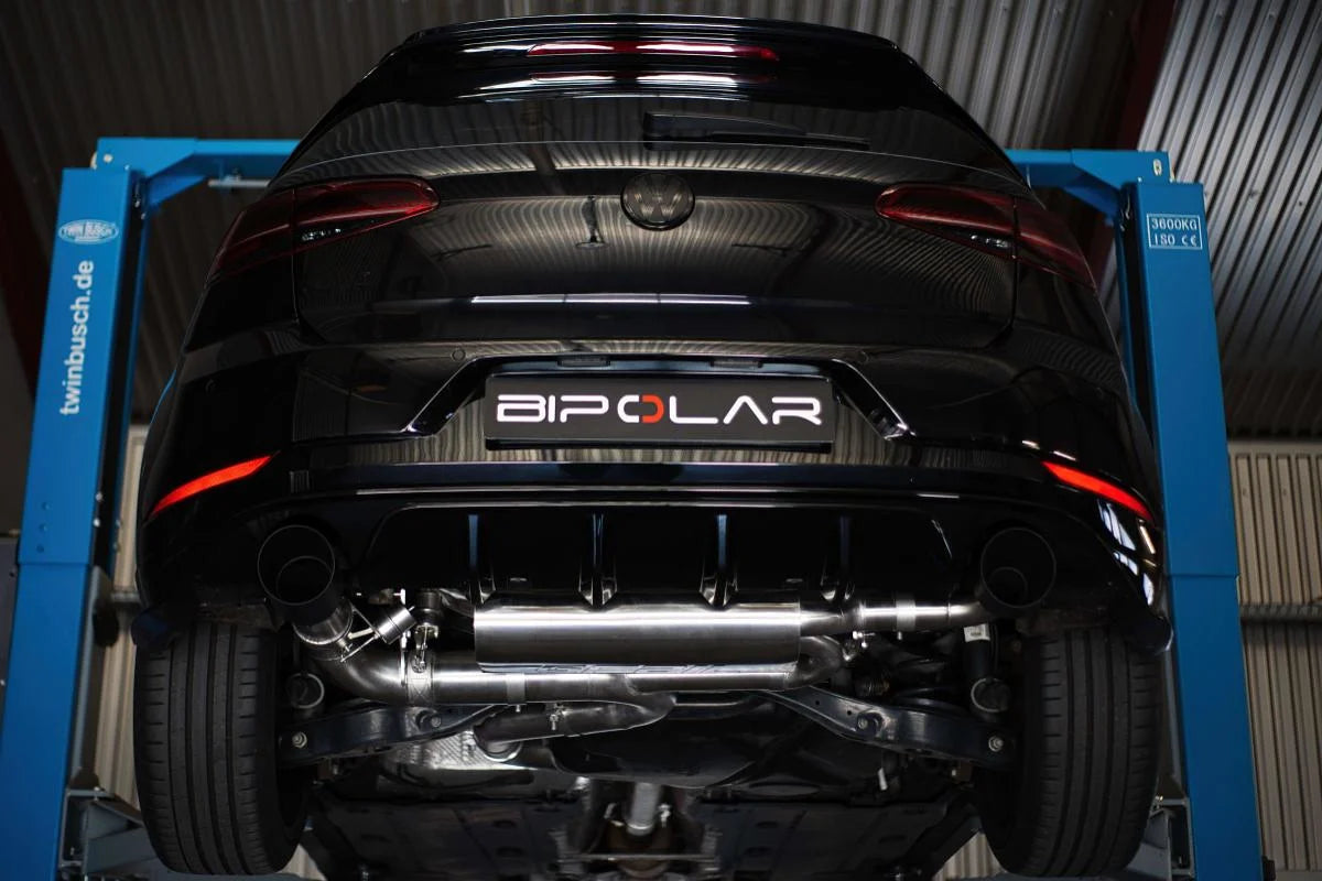 Grail - ECE Approved Valved 3.5 inch Exhaust System Volkswagen Golf GTI ...