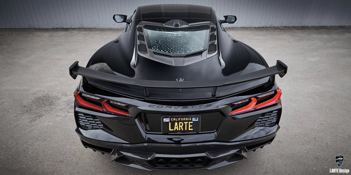 Larte Design - Trunk Overlay Complete Chevrolet Corvette C8 | Royal ...