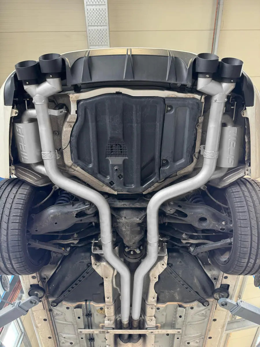 Grail - ECE Approved Valved Exhaust System Mercedes Benz C63 AMG W204 ...