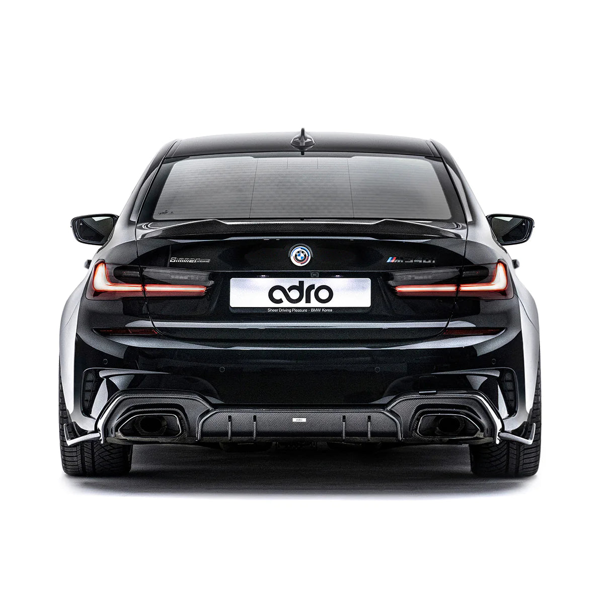 Adro - Carbon Fiber Rear Diffuser BMW M340i/M340d G20 (Pre-Facelift ...