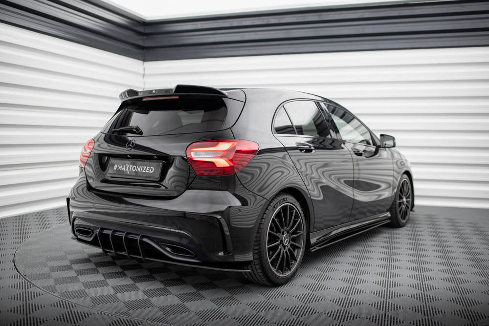 Maxton Design - Street Pro Rear Diffuser Mercedes Benz A-Class AMG-Line ...