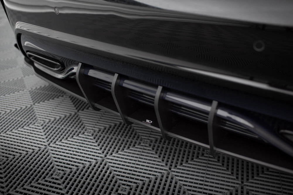 Maxton Design - Street Pro Rear Side Splitters + Flaps Mercedes Benz A ...