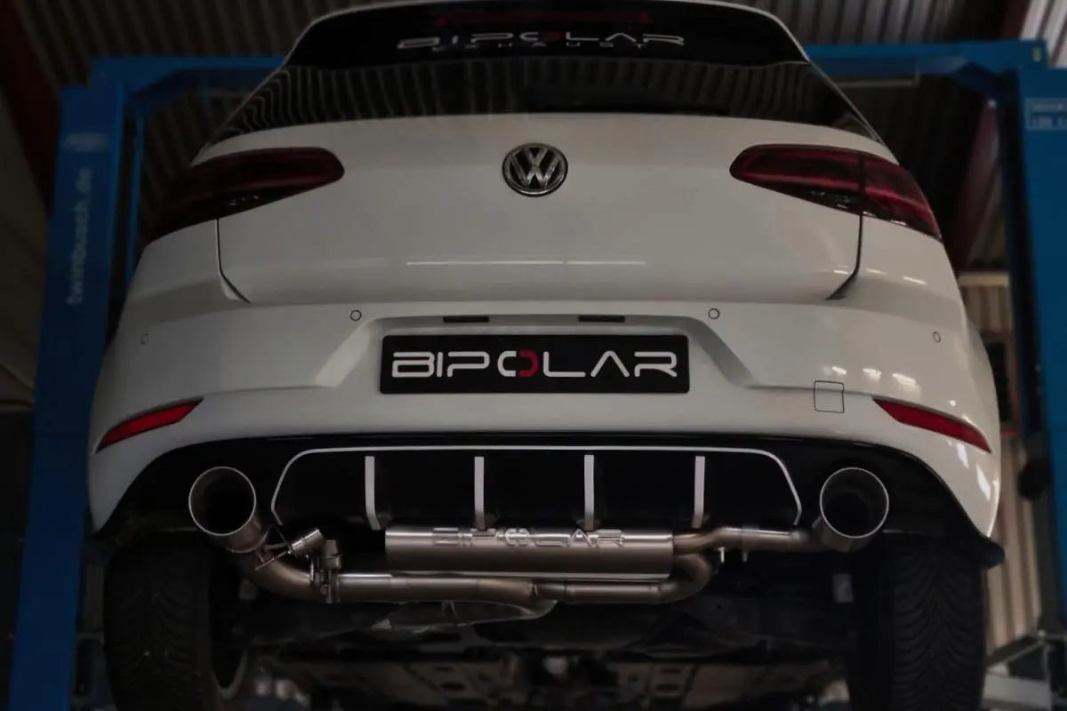 Grail - ECE Approved Valved 3.5 inch Exhaust System Volkswagen Golf GTI ...