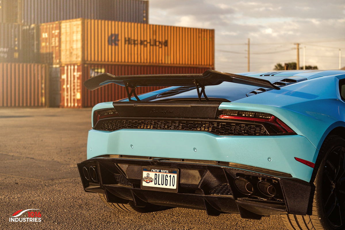 1016 Industries - Rear Diffuser Lamborghini Huracan LP610 | Royal Body Kits