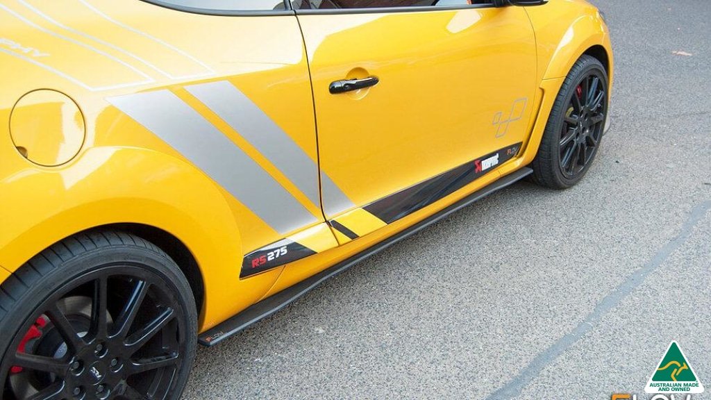 Flow Designs - Side Skirts Diffusers Renault Megane RS Mk3 | Royal Body ...