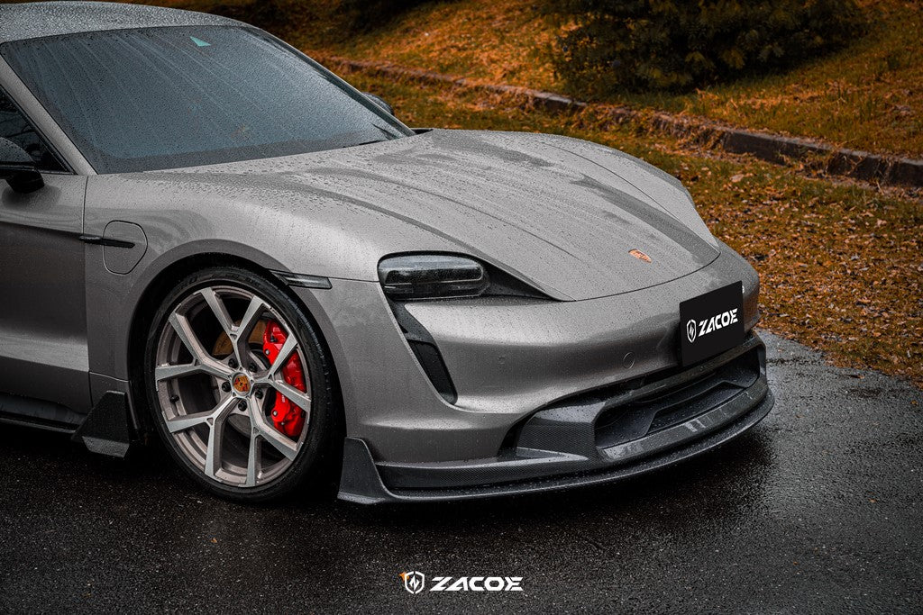 ZACOE - Front Lip Set Porsche Taycan | Royal Body Kits