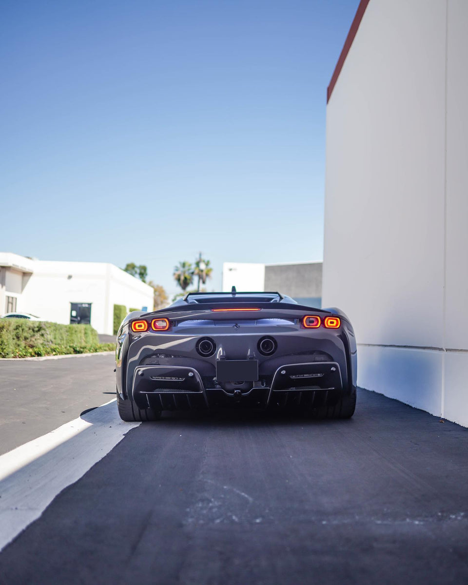 1016 Industries - Rear Diffuser Ferrari SF90 | Royal Body Kits