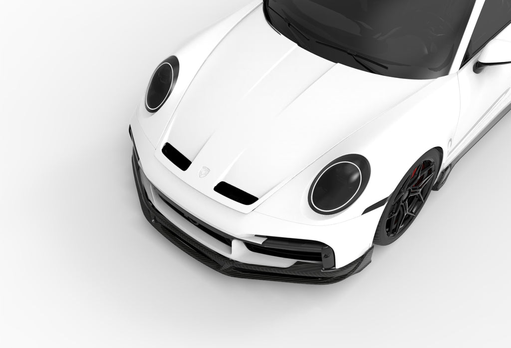 1016 Industries - Front Lip Porsche 992 Turbo / S | Royal Body Kits
