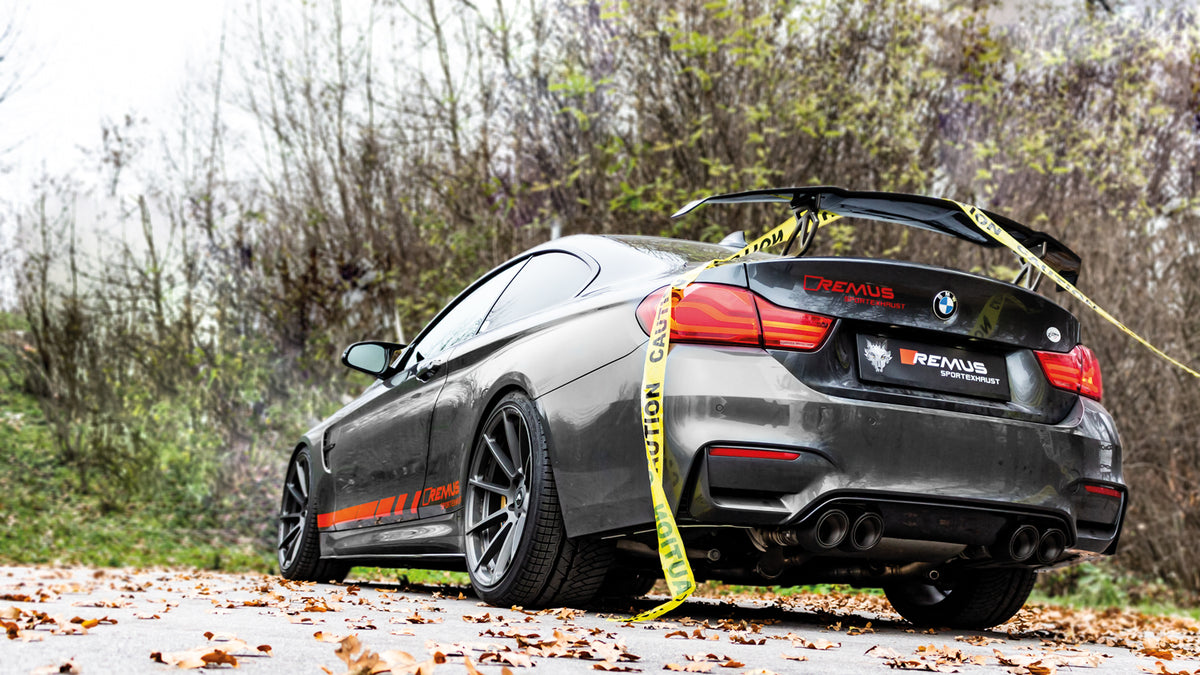 Remus - Axle-Back System BMW M4 Competition F82 LCI Coupe (with and without OPF) | Royal Body Kits