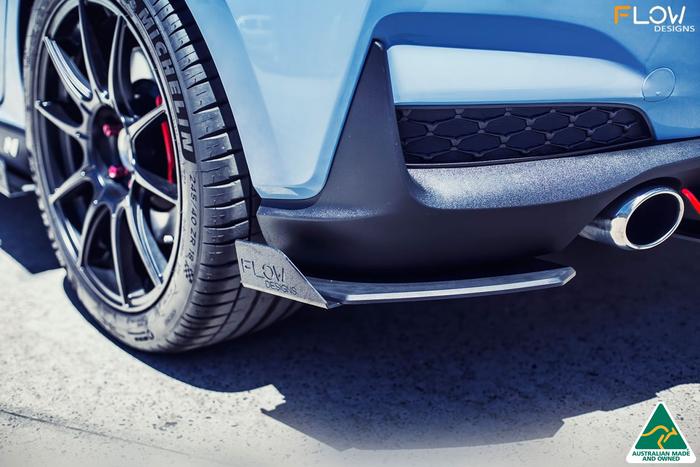 Flow Designs - Rear Splitters Hyundai i30N MK3 Hatchback (Pre-Facelift ...