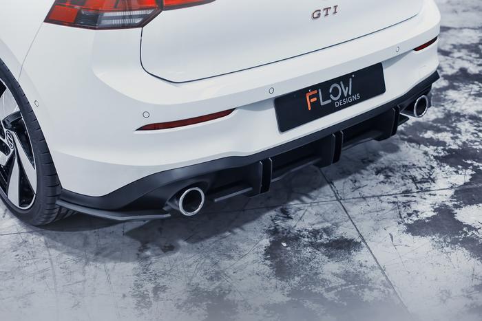Flow Designs - Rear Diffuser Volkswagen Golf GTI MK8 | Royal Body Kits
