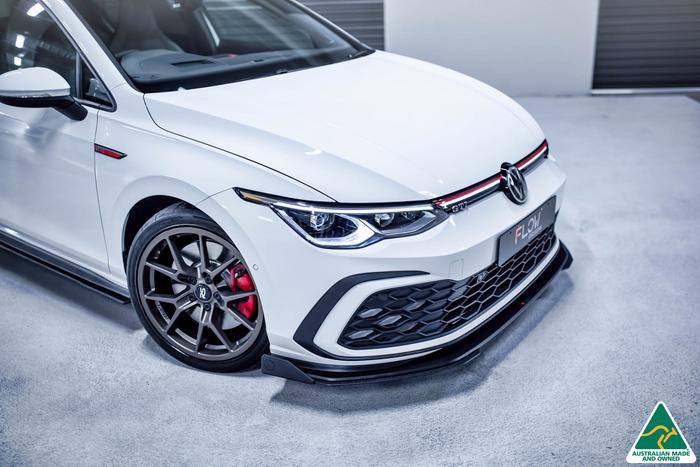 Flow Designs - Front Splitter Volkswagen Golf GTI MK8 | Royal Body Kits