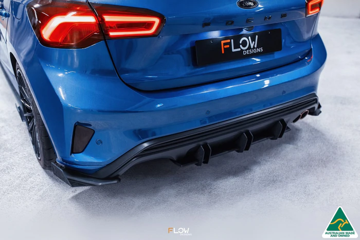 Flow Designs - Rear Diffuser Ford Focus ST-Line MK4 | Royal Body Kits