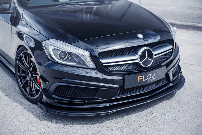 Flow Designs - Front Splitter Mercedes Benz A45 AMG W176 (Pre-Facelift ...