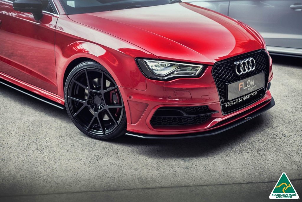 Flow Designs - Front Splitter Audi S3 Sportback 8V | Royal Body Kits