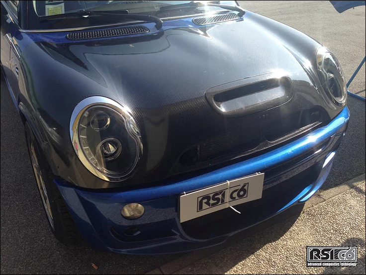 RSI c6 - Carbon Fiber Hood Mini R50/R53 | Royal Body Kits
