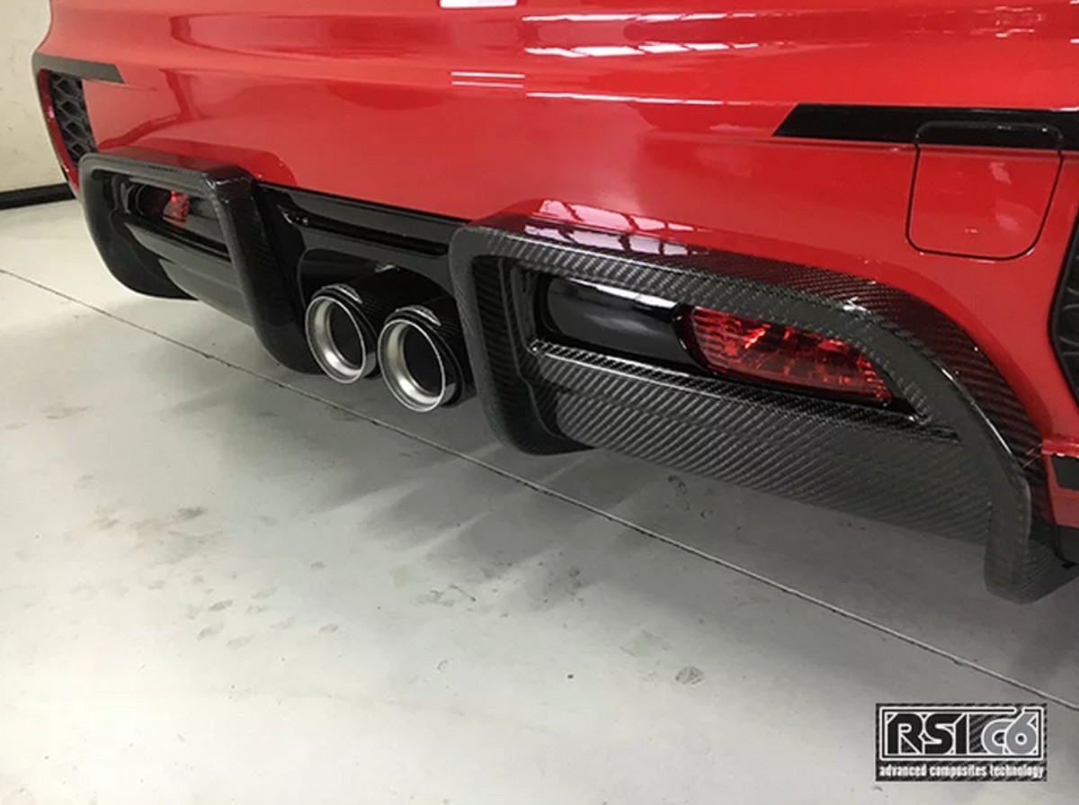 RSI c6 - Rear Diffuser Cover Mini F56 JCW PRO | Royal Body Kits