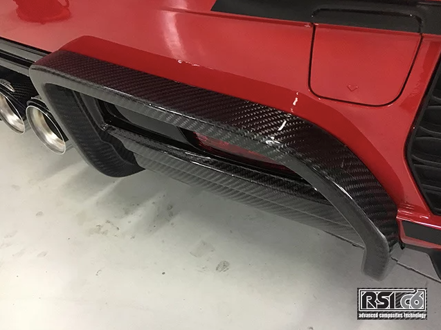 RSI c6 - Rear Diffuser Cover Mini F56 JCW PRO | Royal Body Kits