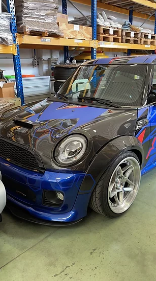 RSI c6 - Carbon Fiber Hood Mini R55/R56/R57/R58/R59 | Royal Body Kits