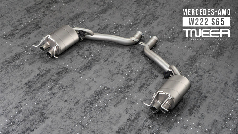 TNEER - Exhaust System Mercedes Benz S65 AMG W222 | Royal Body Kits