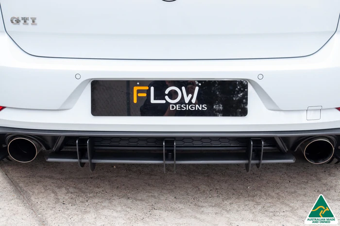 Flow Designs - Rear Diffuser Volkswagen Golf GTI Mk7.5 | Royal Body Kits
