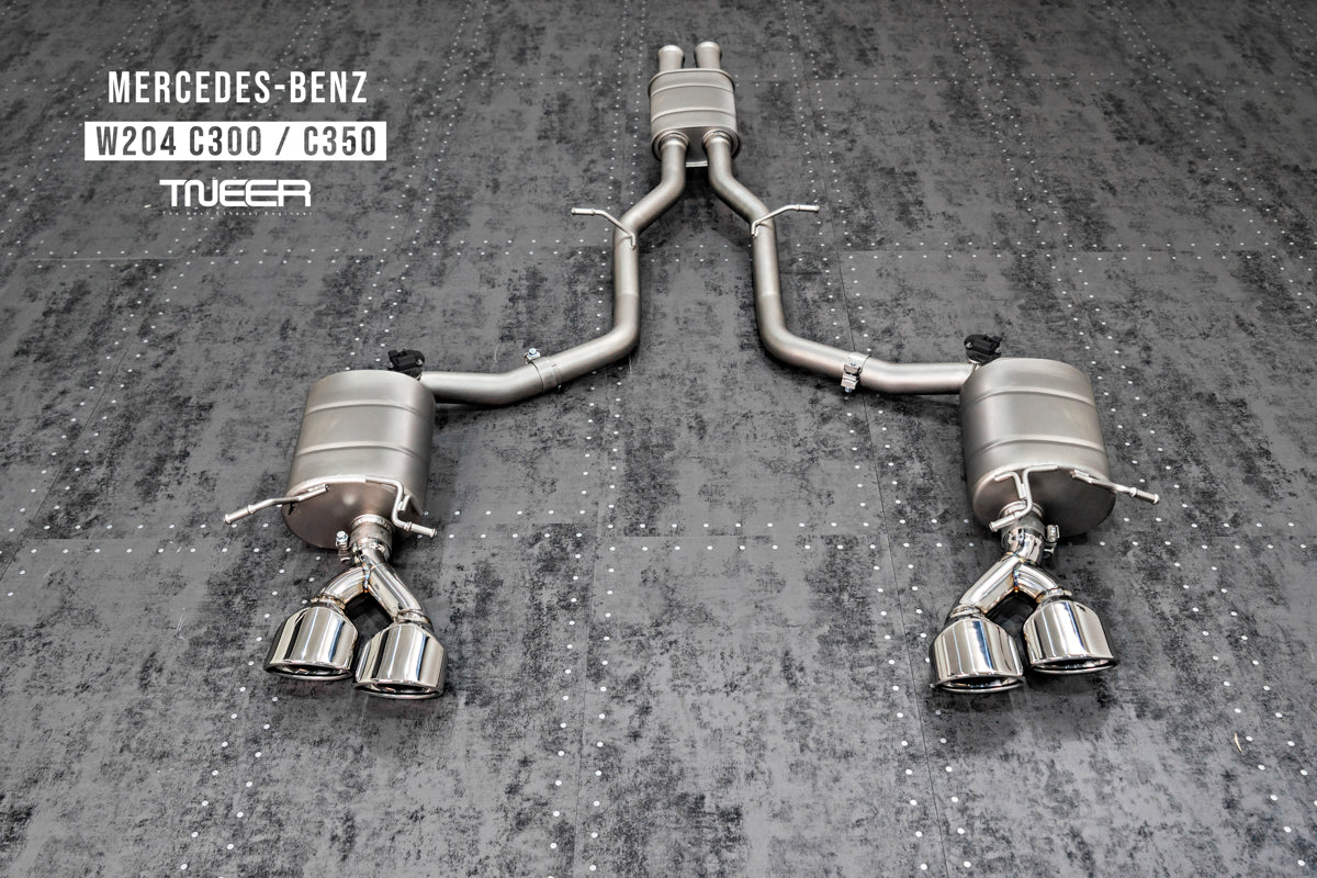 TNEER - Exhaust System Mercedes Benz C300 / C350 W204 | Royal Body Kits