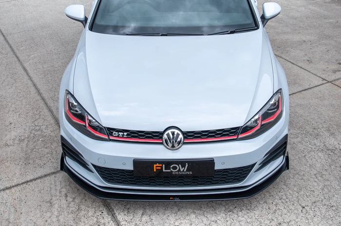 Flow Designs - Front Splitter Volkswagen Golf GTI Mk7.5 | Royal Body Kits