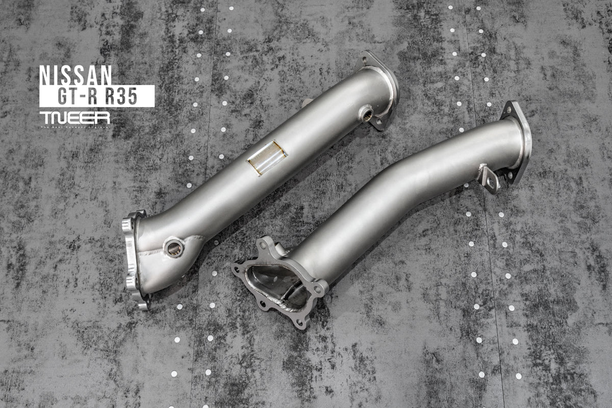 TNEER - Catless Downpipe Nissan R35 GT-R | Royal Body Kits