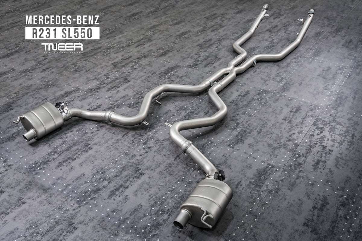 TNEER - Exhaust System Mercedes Benz SL500 / SL550 R231 | Royal Body Kits