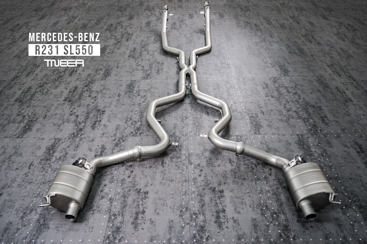 TNEER - Exhaust System Mercedes Benz SL500 / SL550 R231 | Royal Body Kits