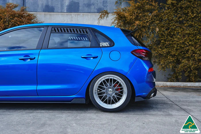 Flow Designs - Rear Window Vents Hyundai I30N MK3 Hatchback | Royal ...