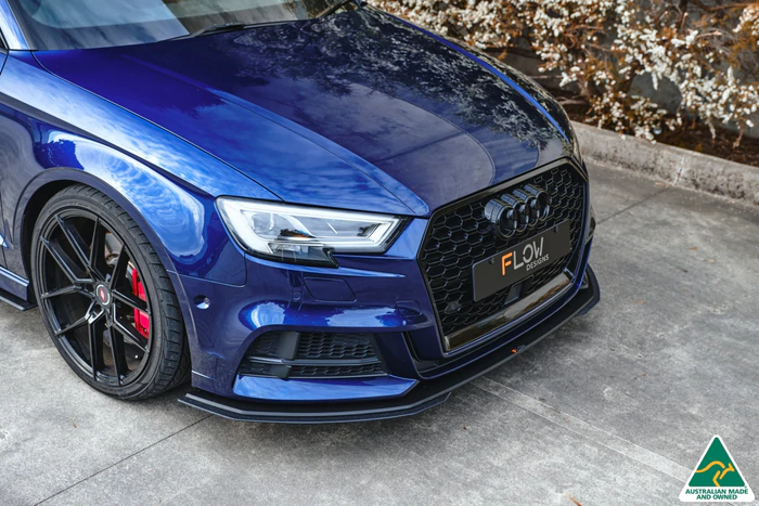 Flow Designs - Front Splitter Audi S3 8V Sedan (Facelift) | Royal Body Kits