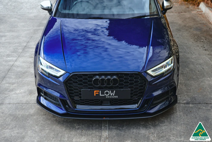 Flow Designs - Front Splitter Audi S3 8V Sedan (Facelift) | Royal Body Kits