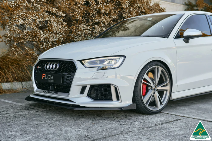 Flow Designs - Front Splitter Audi RS3 8V Sedan (Facelift) | Royal Body ...
