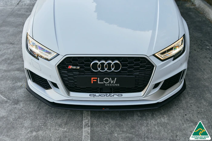 Flow Designs - Front Splitter Audi RS3 8V Sedan (Facelift) | Royal Body ...
