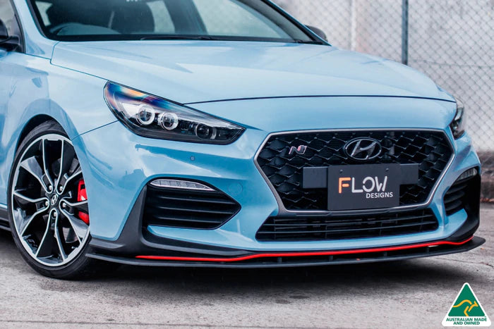 Flow Designs - Front Splitter Hyundai I30N Hatchback MK3 (Pre-Facelift ...